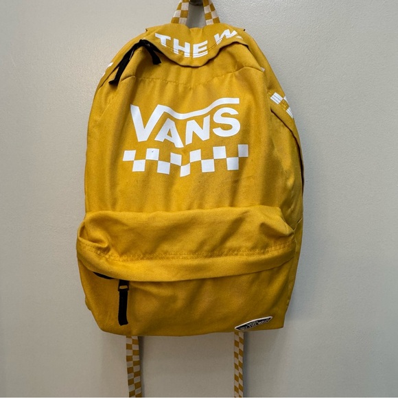 Vans | Bags | Vans Sport Realm Backpack Mustard Yellow | Poshmark